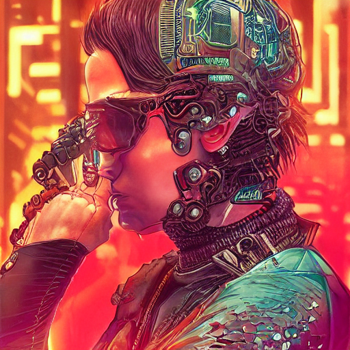 Stable Diffusion prompt: nft style, cyberpunk, synthwave, - PromptHero