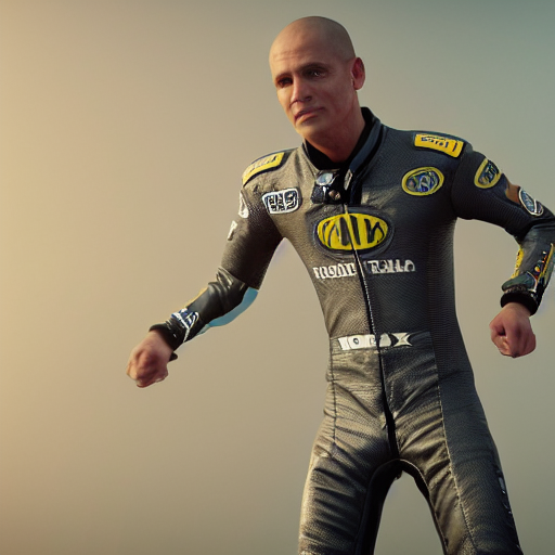 Stable Diffusion prompt: racing suit, body standing, - PromptHero