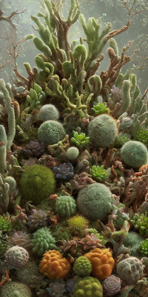 Openjourney prompt: (((a strange and exotic plant in - PromptHero
