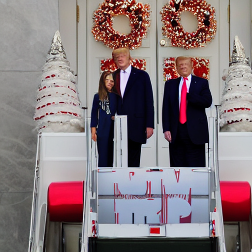 Stable Diffusion prompt: trump family holiday - PromptHero