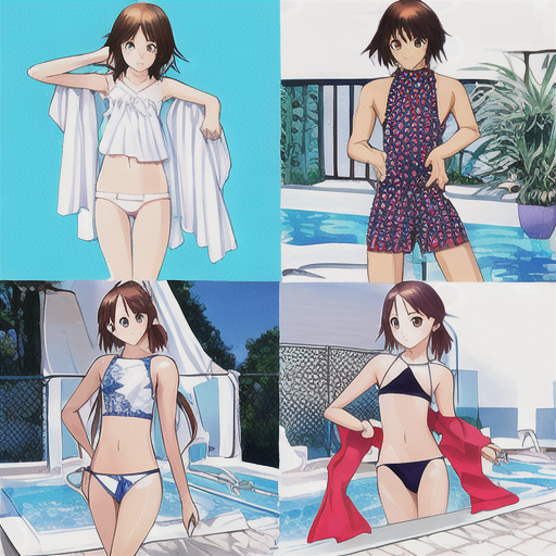 Anything prompt: clothing design collection, poolsuite - PromptHero