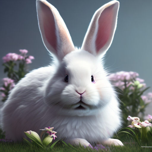 Openjourney prompt: Lily is a young rabbit with soft, - PromptHero