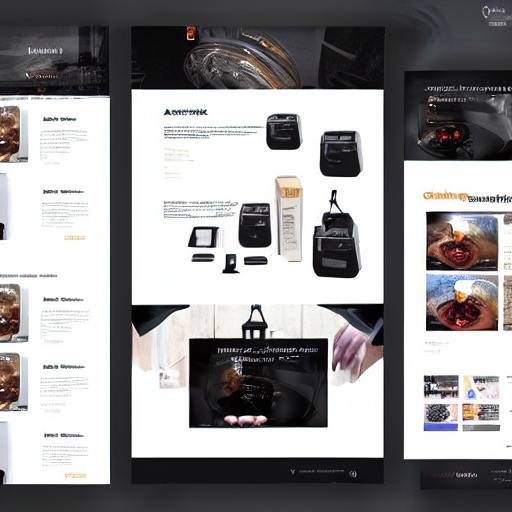 Stable Diffusion prompt: website design idea, dribble - PromptHero