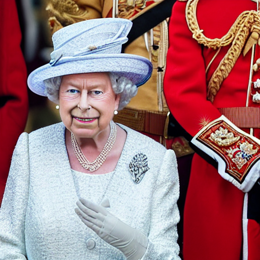 Stable Diffusion prompt: God save our gracious Queen!Long - PromptHero