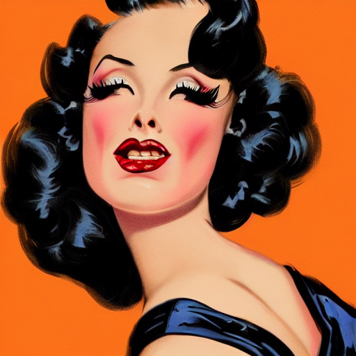 Stable Diffusion prompt: Retro pinup style, halloween - PromptHero