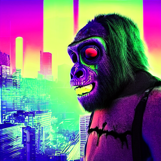 Stable Diffusion prompt: NFT style zombie Ape style Ape - PromptHero