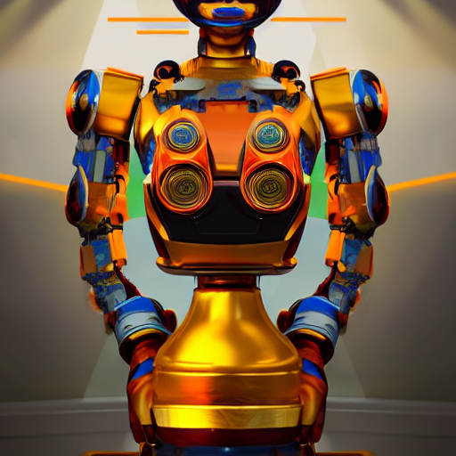Stable Diffusion prompt: friendly humanoid robot, - PromptHero