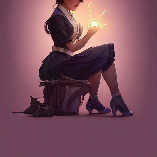 Stable Diffusion prompt: a digital concept art by artgerm - PromptHero