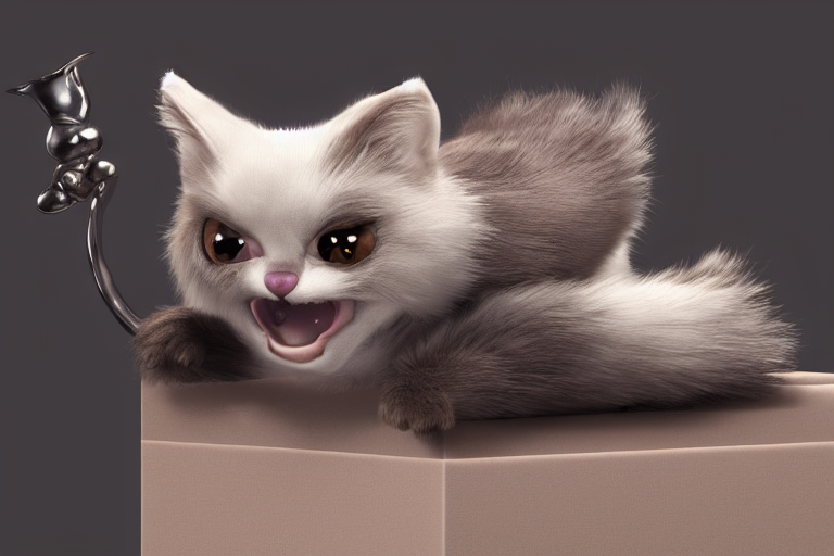 Stable Diffusion prompt: long shot of a small toy cute - PromptHero