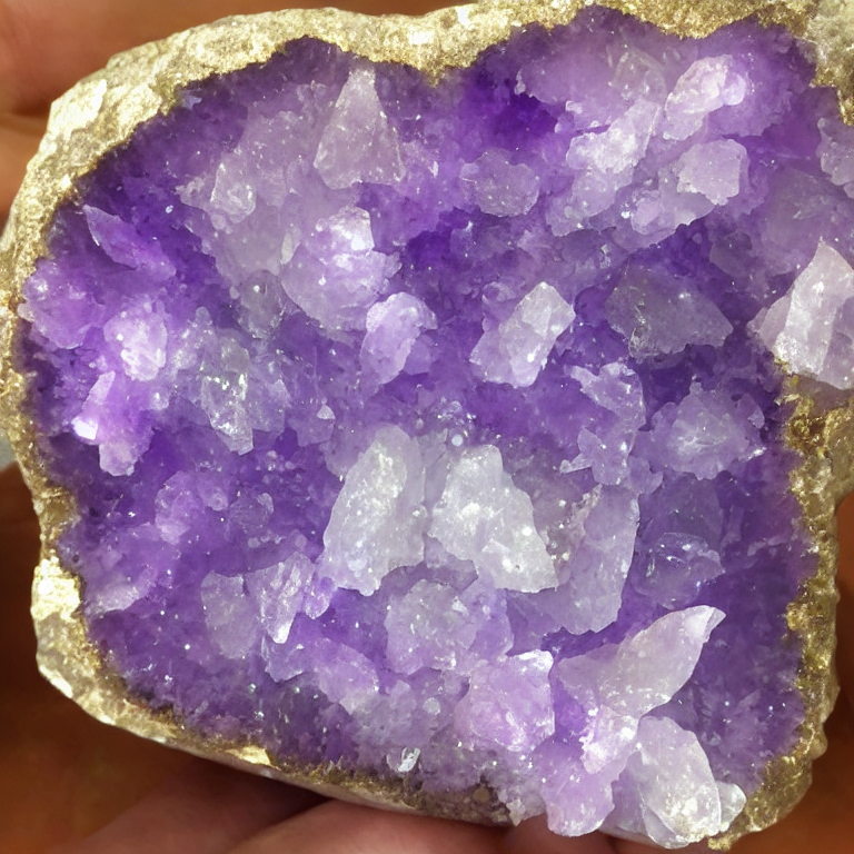 Stable Diffusion prompt: soft angel aura amethyst 3d - PromptHero