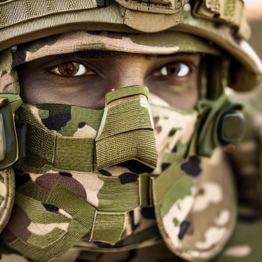 Stable Diffusion prompt: Army officer, looking straight - PromptHero