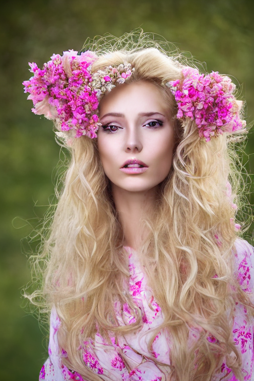 Stable Diffusion prompt: a beautiful portrait of a blonde - PromptHero