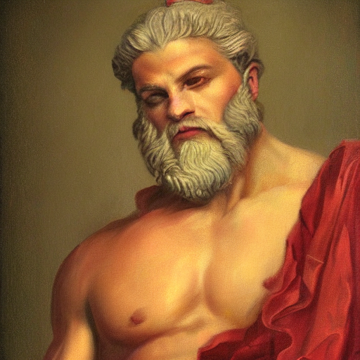 Stable Diffusion prompt: a realistic portrait of zeus - PromptHero