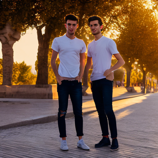 Openjourney prompt: two young gay guys european - PromptHero