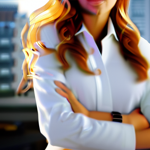 Stable Diffusion prompt: portrait of a pretty office - PromptHero