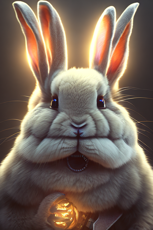Openjourney prompt: creppy rabbit, horror photo of a - PromptHero