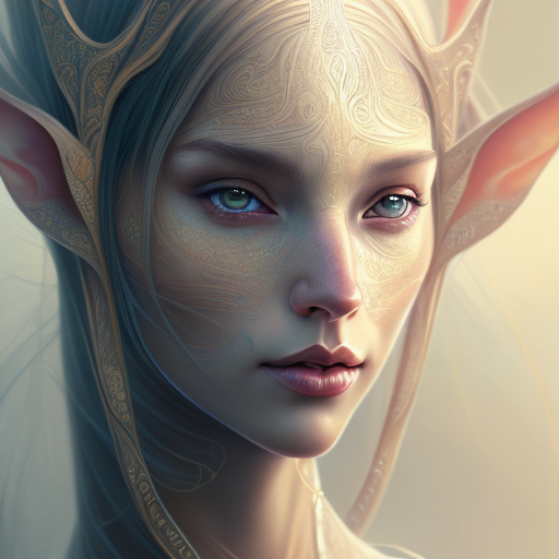 Openjourney prompt: portrait of female elf, intricate, - PromptHero