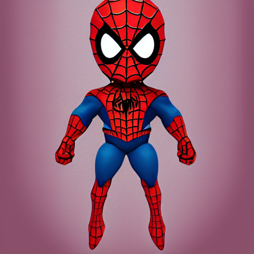 Stable Diffusion prompt: Chibi spiderman, octane - PromptHero