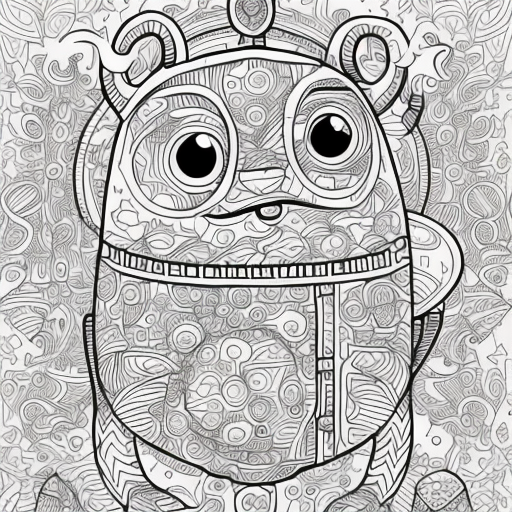 Openjourney prompt: colouring book page for kids of - PromptHero