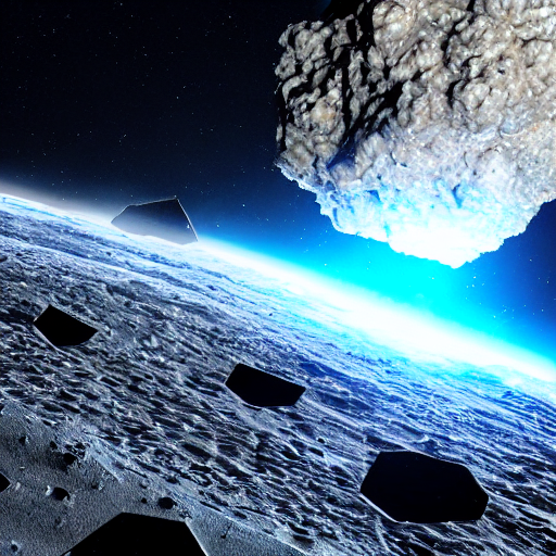 Stable Diffusion prompt: asteroid mining company called - PromptHero