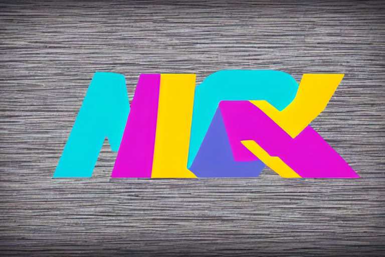 Stable Diffusion prompt: svg M logo:: rainbow colored SVG - PromptHero