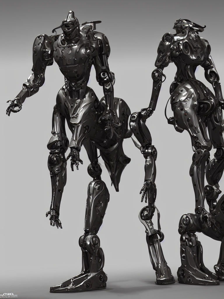 Stable Diffusion prompt: military nousr robot, warframe, - PromptHero