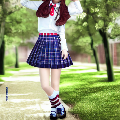 Stable Diffusion prompt: Schoolgirl, uniform, pleated - PromptHero