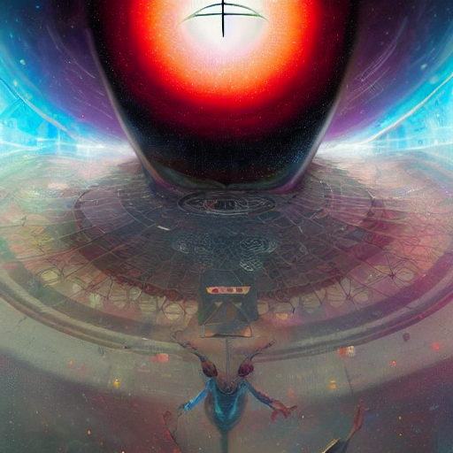 Stable Diffusion prompt: Dark quantum physics space god - PromptHero