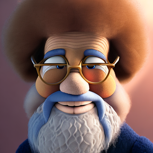 Openjourney prompt: Bob Ross as a muppet, pixar fur, vray - PromptHero