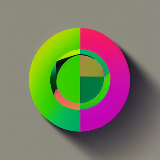 Stable Diffusion prompt: circle flat vector logo, - PromptHero