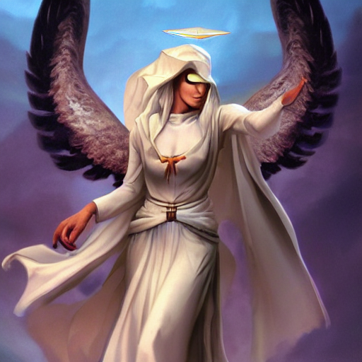 Stable Diffusion prompt: priest, female ,angel , dungeons - PromptHero