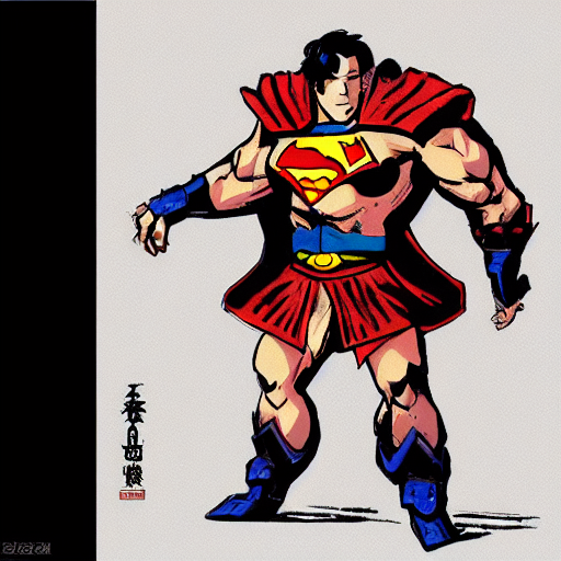 Stable Diffusion prompt: powerfull samurai superman - PromptHero