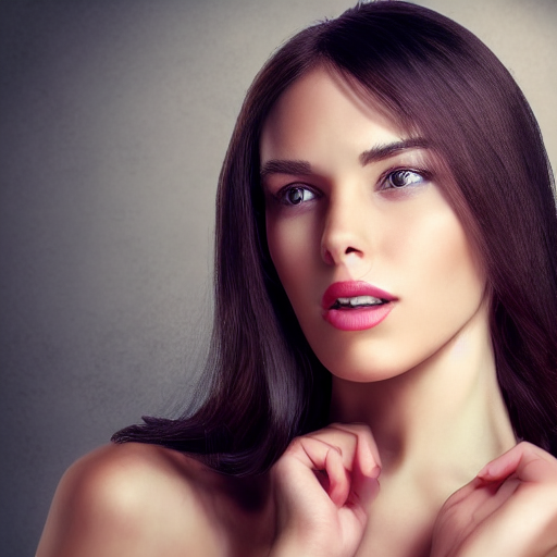 Stable Diffusion prompt: beautiful woman's face smooth - PromptHero