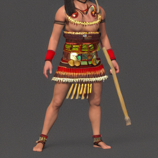Stable Diffusion prompt: Female Igorot warrior, high - PromptHero