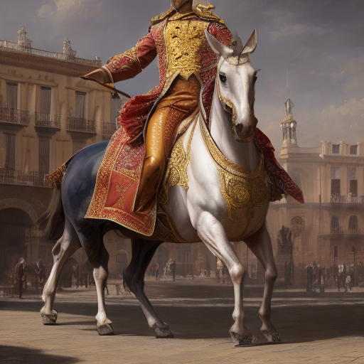 Openjourney prompt: concept art of a torero in plaza las - PromptHero