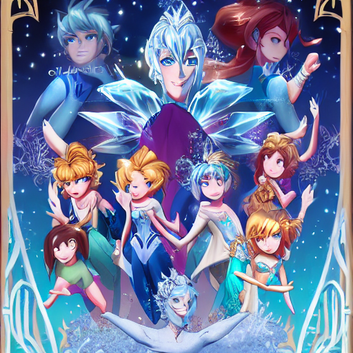 Waifu Diffusion prompt: Elsa, d - PromptHero