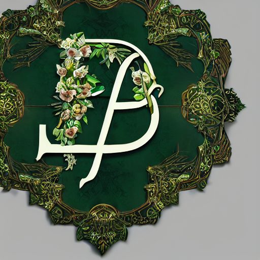 Stable Diffusion prompt: emerald letter "A" with ornate - PromptHero