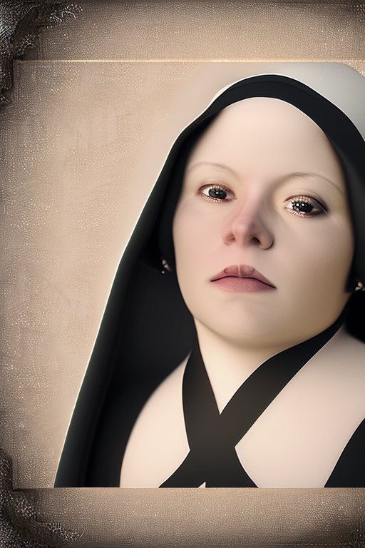 Stable Diffusion prompt: female dressed as nun, topless, - PromptHero