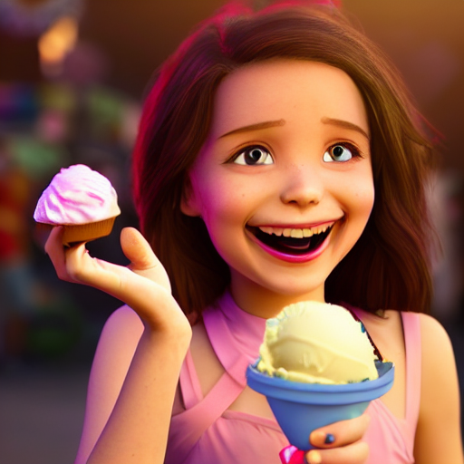 Stable Diffusion prompt: cute, adorable, smiling girl - PromptHero