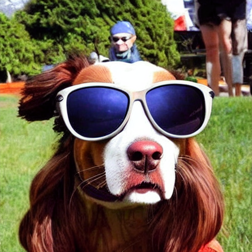 Stable Diffusion prompt: Dog Wearing Sunglasses - PromptHero