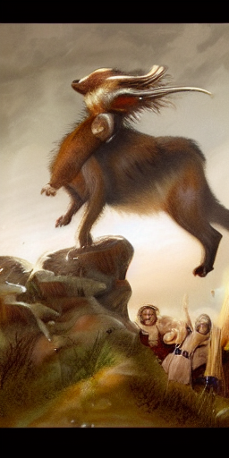 Stable Diffusion prompt: badger wearing a medieval dress, - PromptHero