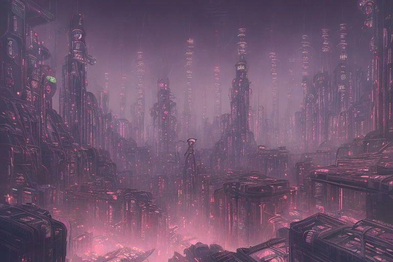 Openjourney prompt: Dystopian ultratechnological - PromptHero