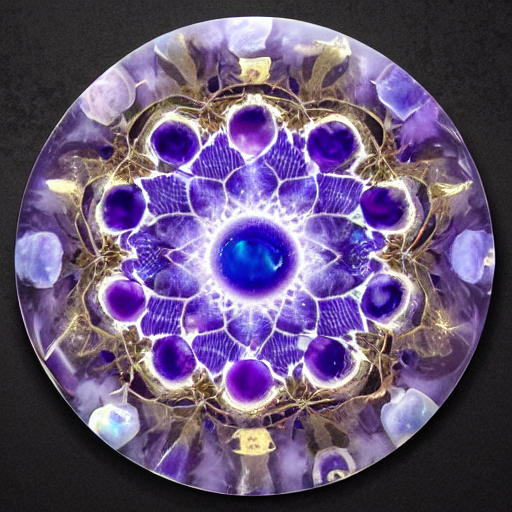 Stable Diffusion prompt: amethyst gemstone, translucent - PromptHero