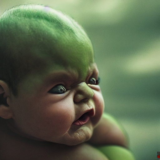 Stable Diffusion prompt: baby hulk, realistic, cinematic, - PromptHero