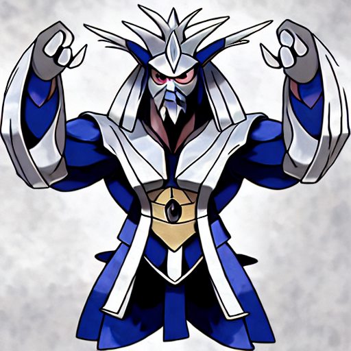 Text to Pokémon prompt: painted portrait of rugged zeus, - PromptHero