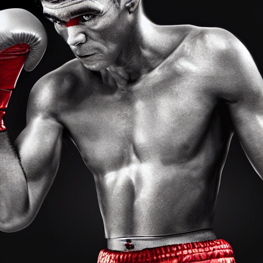 Stable Diffusion prompt: old school boxer with red - PromptHero