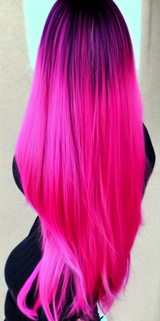 Stable Diffusion prompt: pink hair - PromptHero