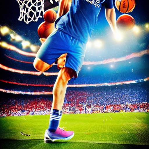 Stable Diffusion prompt: messi doing dunk, messi, - PromptHero