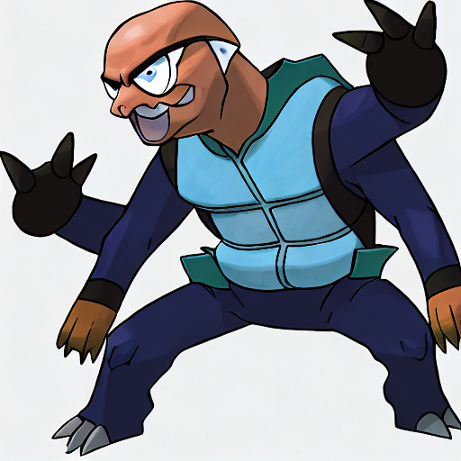 Text to Pokémon prompt: Walter White From Netflix Series, - PromptHero