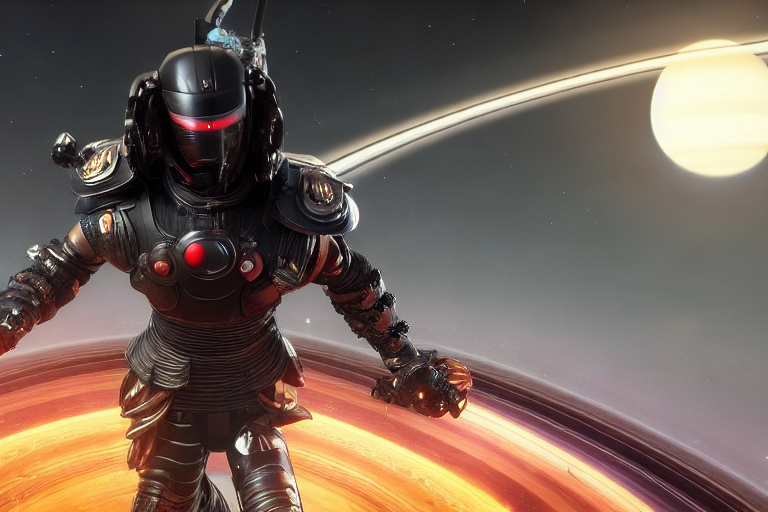 Poolsuite Diffusion prompt: infinite black outer - PromptHero